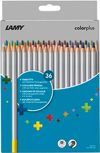 Buntstifte 4mm 36er Set - LAMY colorplus | LAMY Shop