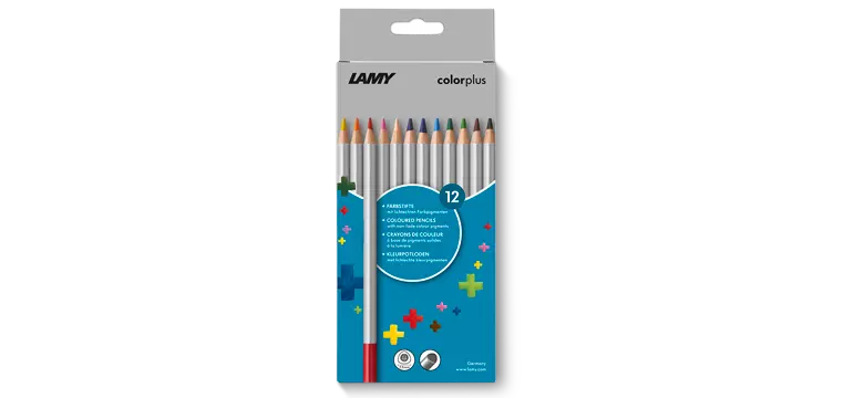 Buntstifte 4mm 12er Set - LAMY colorplus | LAMY Shop
